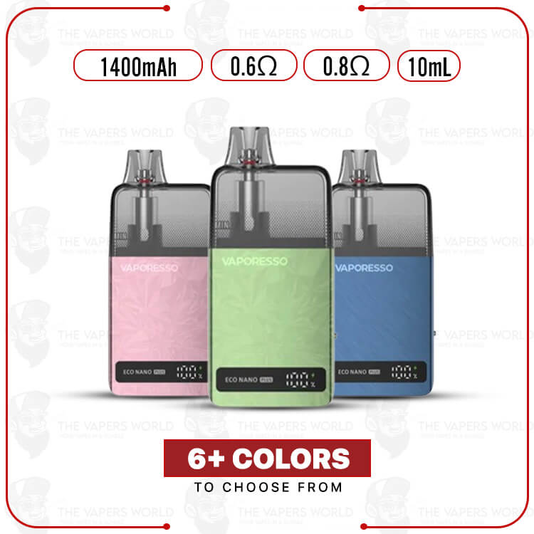 Buy Vaporesso ECO Nano Plus Kit Online | The Vapers World